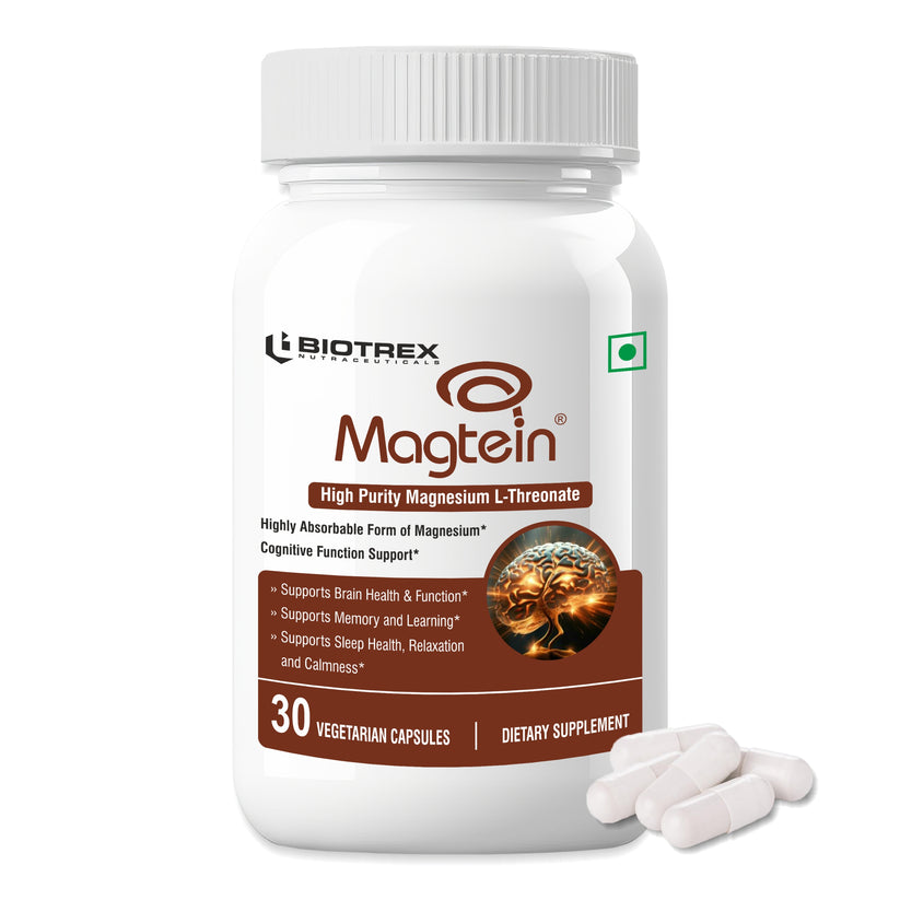 Biotrex Magtein Magnesium L-Threonate Supplement, Highly Bioavailable ...